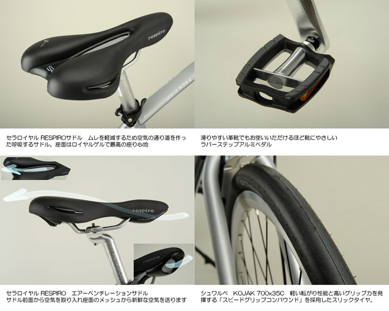 POLYGON ZENITH DX i3 ベルトドライブ クロスバイク 自転車