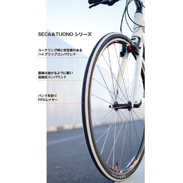 SECA RACING RS（セカ レーシングRS）700x23C アラミドビード