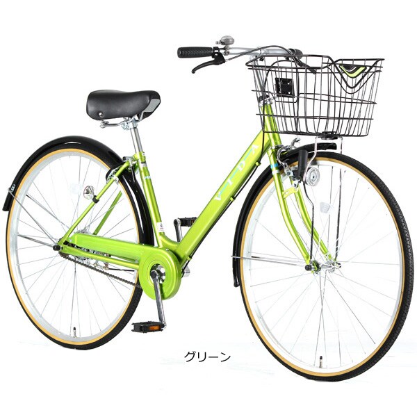 VIDA BAA270-J 27インチ 変速なし ダイナモライト シティサイクル ママチャリ 自転車