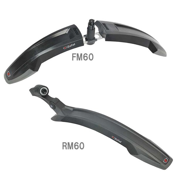 DEFLECTOR M60（ディフレクターM60）MTB用前後フェンダーセット 72mm 26-27.5インチ 泥よけ 前後セット